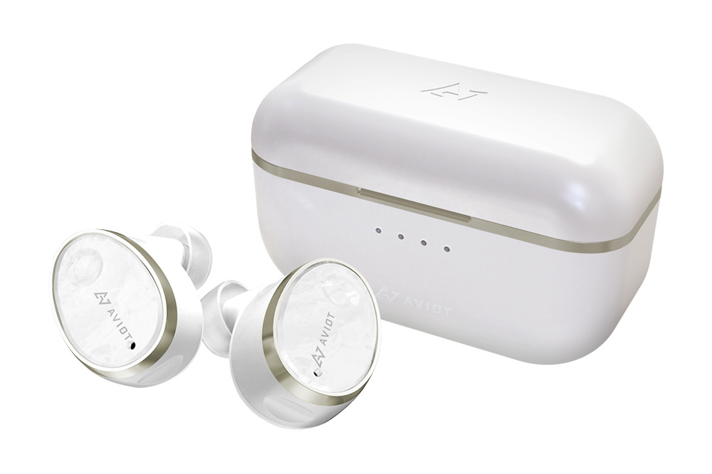 AVIOT、Wハイブリッドシステム搭載の完全ワイヤレス - AV Watch