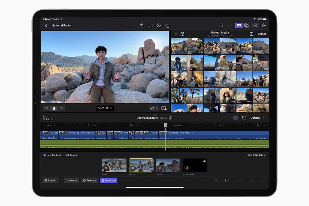 iPad版「Final Cut Pro」と「Logic Pro」配信。月700円 - AV Watch