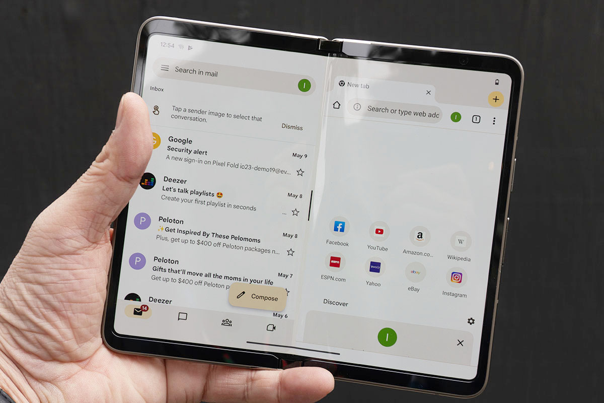 [B! スマートフォン] 「Pixel Fold」と「Pixel Tablet」実機を触ってみた【西田宗千佳のRandomTracking】