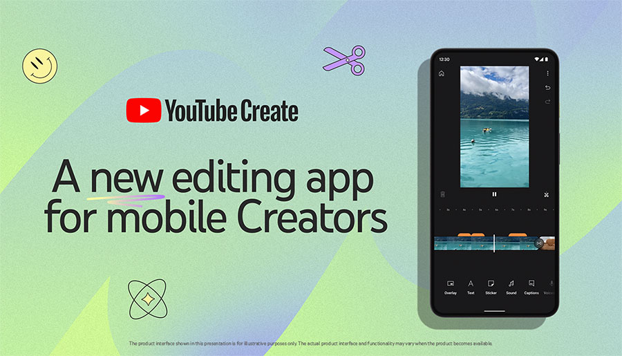 YouTube、編集ソフト不要でショート/長尺動画を作れる新アプリ - AV Watch